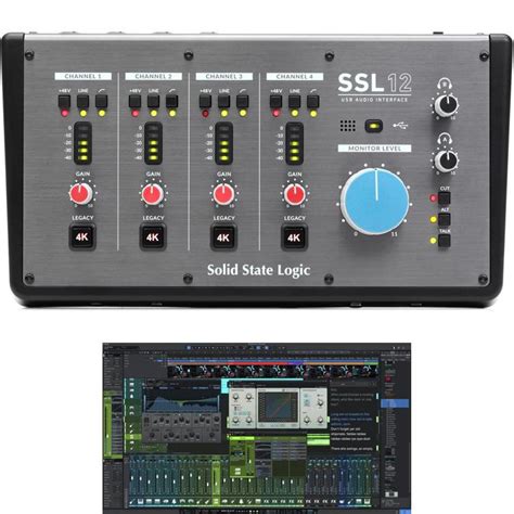 Solid State Logic SSL 12 USB Audio Interface And Studio One 6