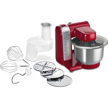 Bosch MUM48R1 Food Processor Food Processors Red Stainless Steel