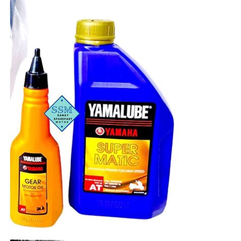 Jual PAKET YAMALUBE SUPER MATIC DAN OLI GARDAN YAMALUBE OLI YAMALUBE