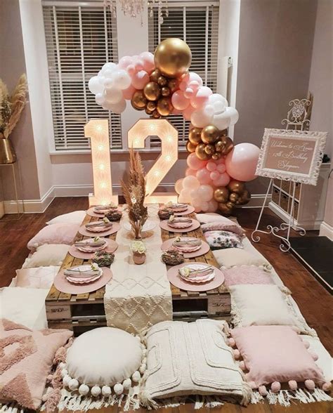 Girls Birthday Party Ideas Sleepover Slumber Party Decorations 12th