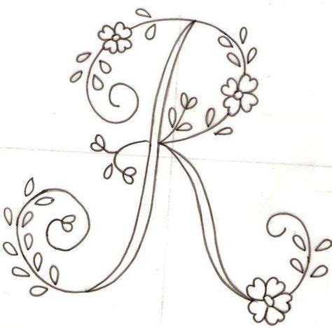 Resultado De Imagen Para Patrones De Letras Para Bordar A Mano