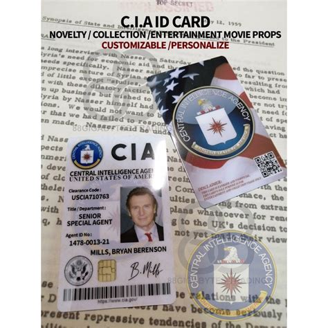 Cia Id Card Template