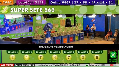 Confira As Dezenas Sorteadas No Resultado Da Super Sete De Sexta