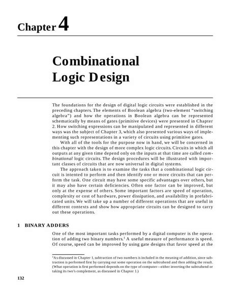 pdf chapter 4 combinational logic design dokumen tips