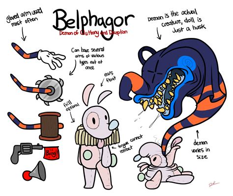 Belphagor Demon Of Gluttony On Toyhouse