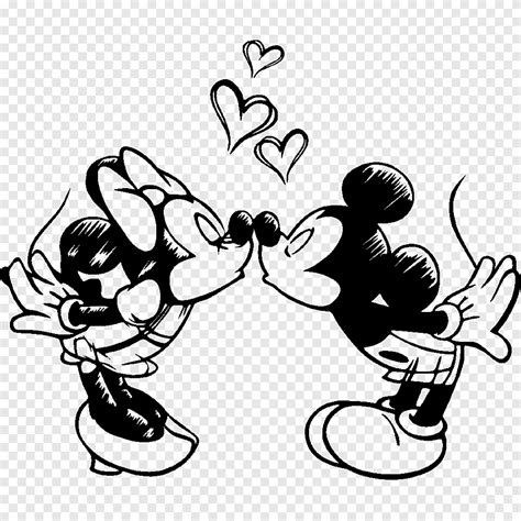 Minnie Mouse Mickey Mouse Drawing Donald Duck Sketch Cartoon Wedding