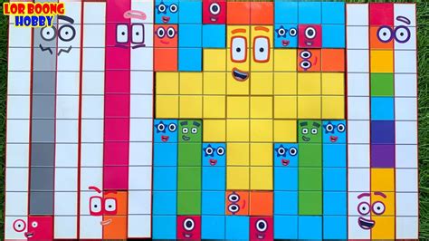 Looking For Numberblocks NEW 170 Puzzle Tetris Shape ASMR