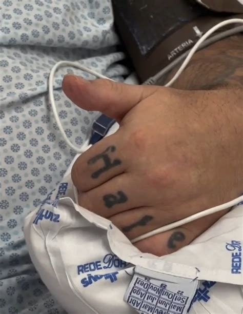 Três meses após ter sido baleado na cabeça Mingau dá beijos na filha