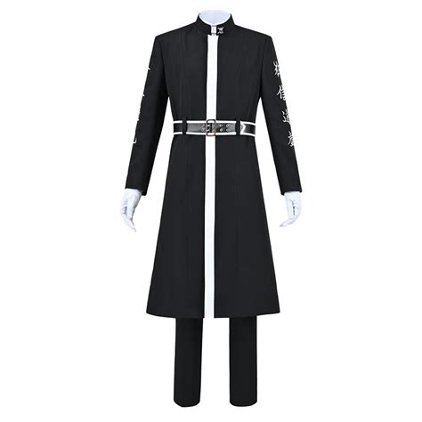 Buy Tokyo Revengers Rindo Haitani Cosplay Costume Tenjiku Trench Black