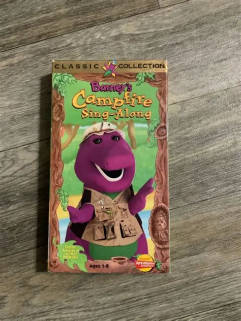 Barney Campfire Sing Along Vhs Video Tape Classic Collection Picclick