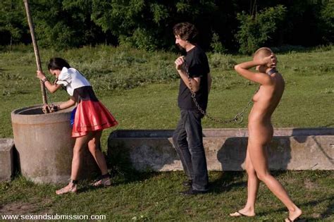 Two Hungarian Girls Bound And Having Sex In The Countryside Porn Pictures Xxx Photos Sex