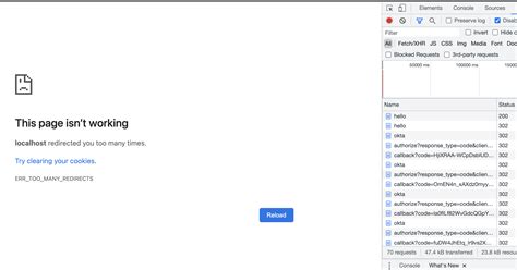 Infinite Loop While Doing Simple Login Issue 2 Oktadev Okta Spring