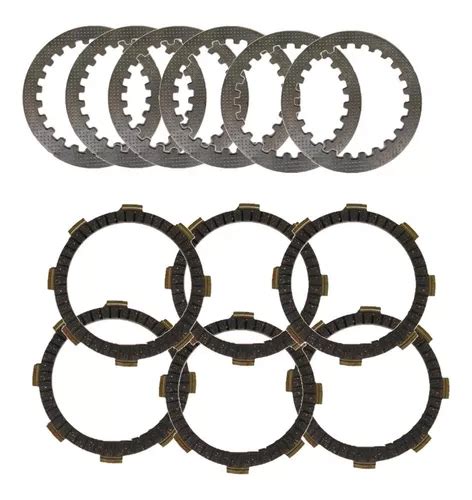 Pastas Y Discos Para Embrague Clutch Motocarro 6pz Meses sin interés