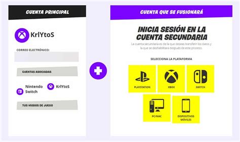 Cómo fusionar tus cuentas de Fortnite para no perder tus PaVos
