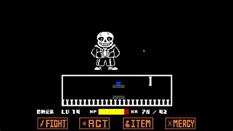 Undertale Sans Fight Youtube
