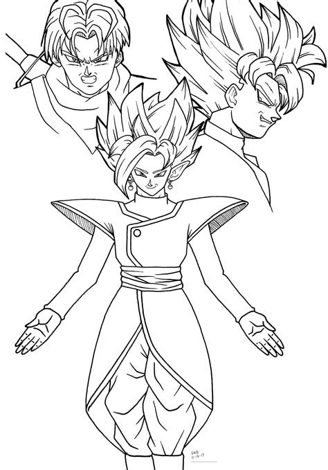 30 Desenhos Para Colorir De Goku Como Fazer Em Casa