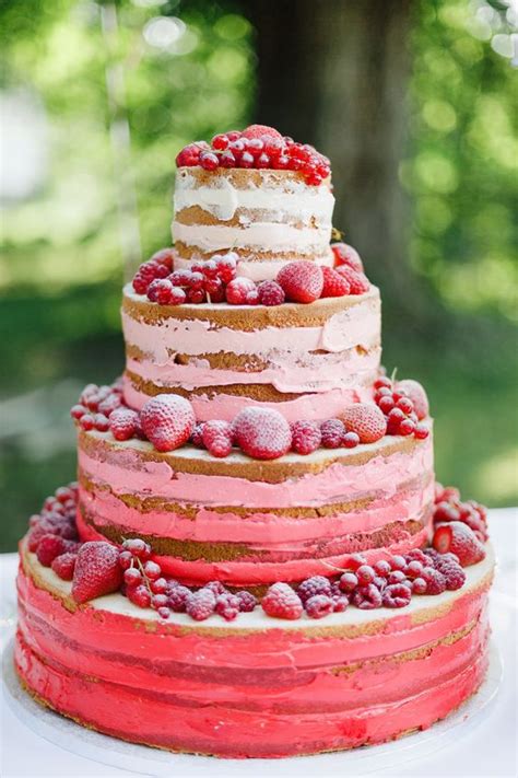Naked cake czyli tort weselny inaczej słodkie propozycje Wedding pl