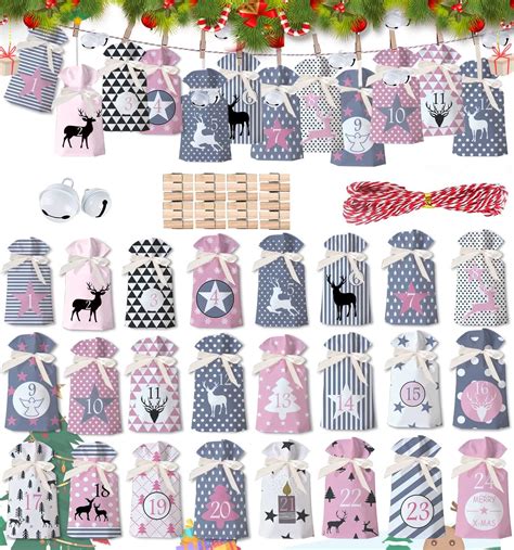 Adventskalender Zum Bef Llen Stoff Kinder Diy Adventskalender T Ten