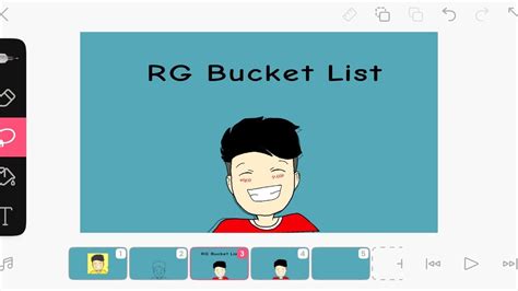 How To Draw Character Like Rg Bucket List Flip A Clip Tutorial Rg