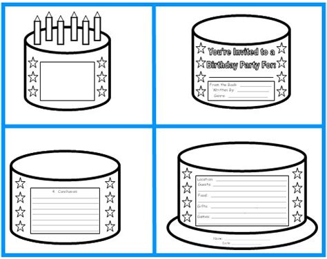 7 Best Images Of Printable Template Birthday Cake Birthday Cake