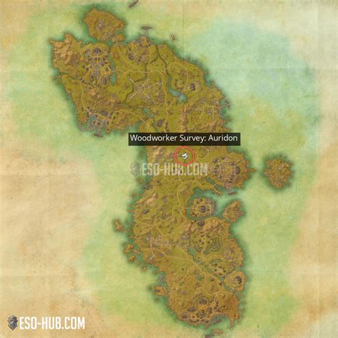 Woodworker Survey Auridon ESO Hub Elder Scrolls Online