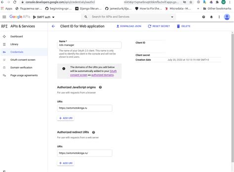 The Redirect URI In The Request Localhost 8080 Does Not Match