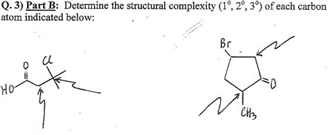 solved q 3 ﻿part b determine the structural complexity
