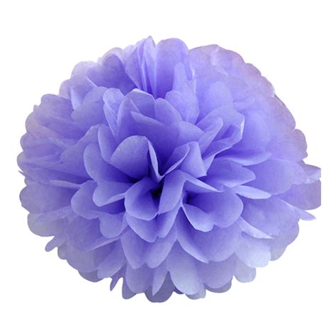 Long Stem Artificial Flowers 10Pcs Tissue Paper Pompoms Pom Poms Flower