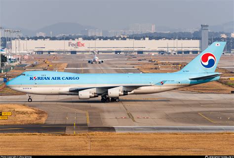HL7601 Korean Air Boeing 747 4B5ERF Photo By Zhou Qiming ID 1155167