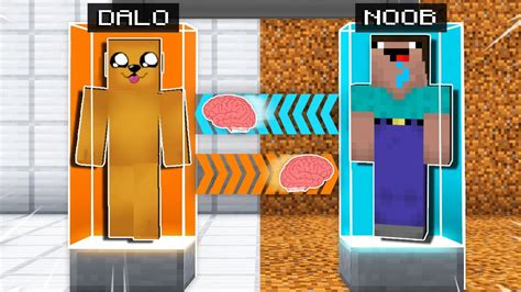 VYMĚNILI JSME SI S NOOBEM MOZKY NA 24 HODIN V MINECRAFTU extrémní