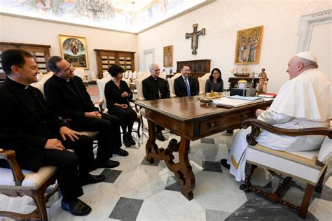 Vatican News On Twitter Pope Francis Meets Saturday With Officials Of