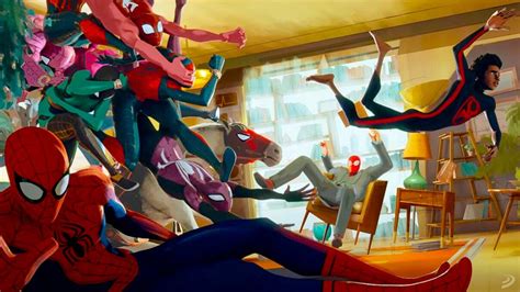 Spider Man Cruzando el Multiverso Crítica Cine Divergente