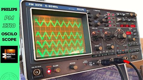 Oscilloscope Basics Tutorial In 12 Minutes Philips PM 3310 YouTube