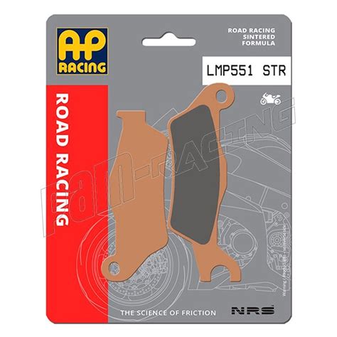 Plaquettes de freins avant AP RACING STR route racing métal fritté GSX