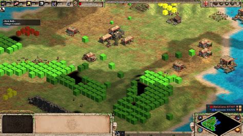 AOE2 DE Italians Vs Byzantines Team Island Age Of Cubes YouTube