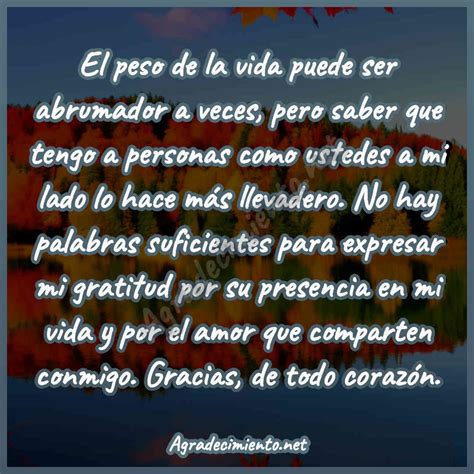 Agradecimiento por el apoyo en tiempos difíciles frases