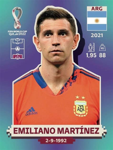 Emiliano Martínez en 2022 Cartas de fútbol Fiestas temáticas de