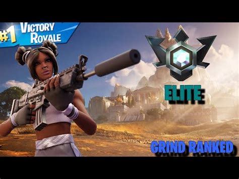 Grind Ranked Diamant A Elite Sur Fortnite Youtube