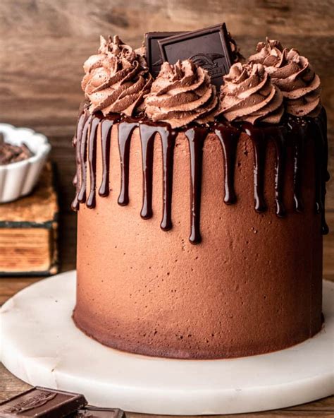 Chocolate Drip Cake In Bloom Bakery