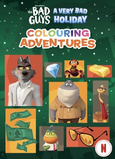 The Store The Bad Guys A Very Bad Holiday Colouring Adventures