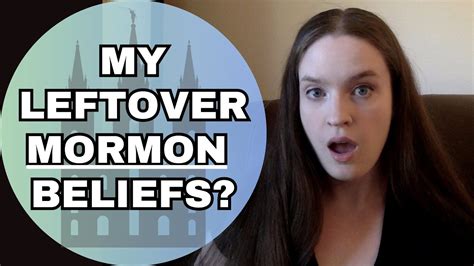 What I Still Believe From Mormonism As An Ex Mormon Youtube