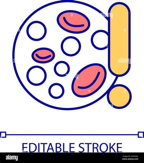 Anemia RGB Color Icon Stock Vector Image Art Alamy