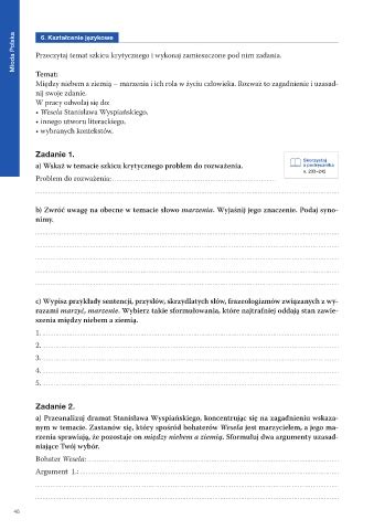 Page 26 Ponad słowami 3 język polski maturalne karty pracy zakres