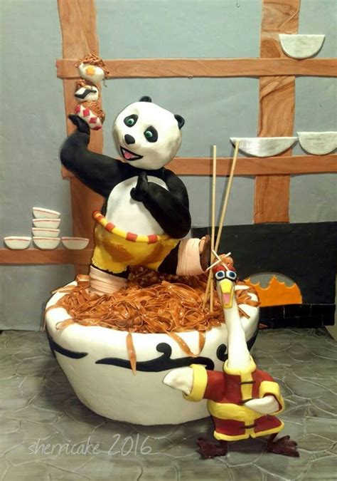 Kung Fu Panda 3 Po And Mr Ping CakeCentral