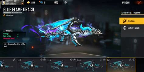 Free Fire Blue Flame Draco AK 47 All That You Need To Know