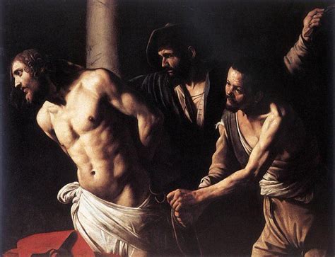 Christ at the Column 1607 caravaggio 2020 Resim sanatı Painting