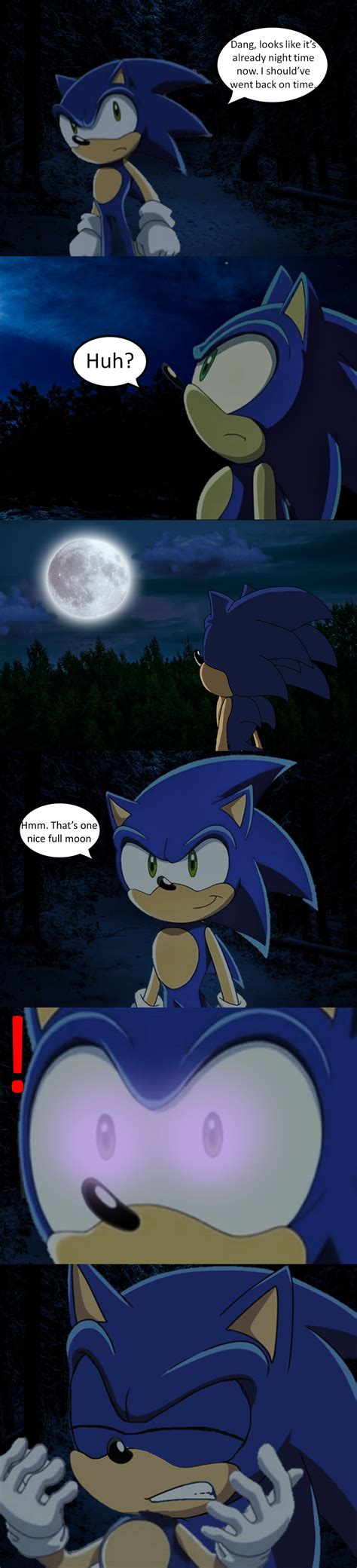 Sonic The Werehog Transformation Pt 1 By Johnv2004 On Deviantart