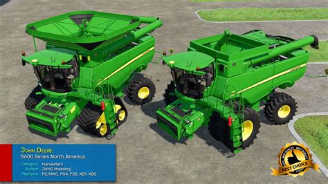 John Deere S600 Series UPDATE Farming Simulator 22 FS22 Mods 2K