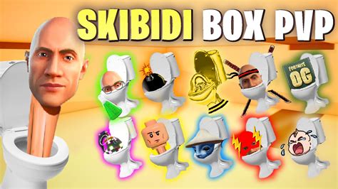 Skibidi Toilet Box Pvp By Bougre Fortnite Creative