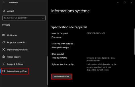 Changer Le Nom De Votre Ordinateur Sous Windows 10